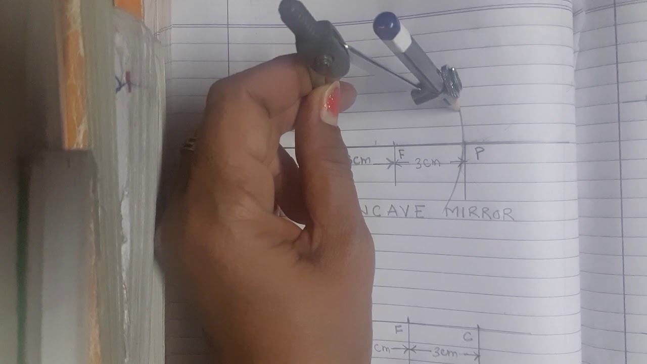 Ch 10 : Light : How to draw correct ray diagrams - YouTube