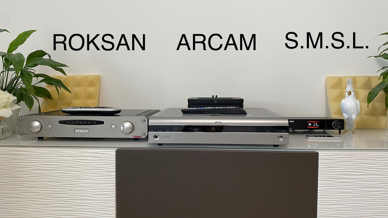 ROKSAN Caspian ⚫️ ARCAM Solo Music ⚫️ S.M.S.L. A1 - YouTube