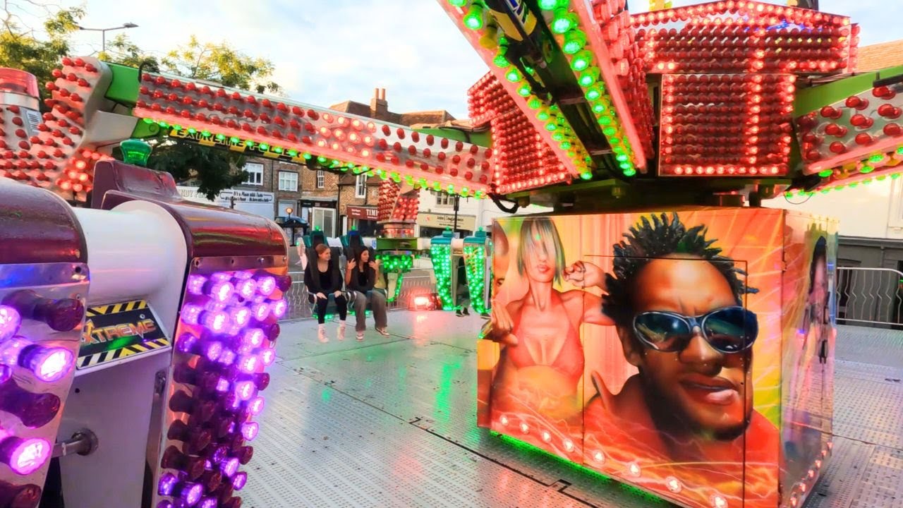 Extreme (on-ride) @Thame Fair 2023 4K - YouTube