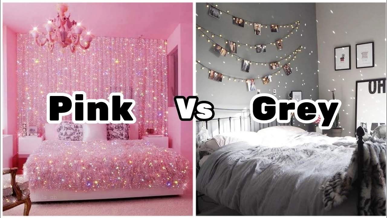 which colour is your favourite pink or grey | pink vs grey | ️🖤 ...