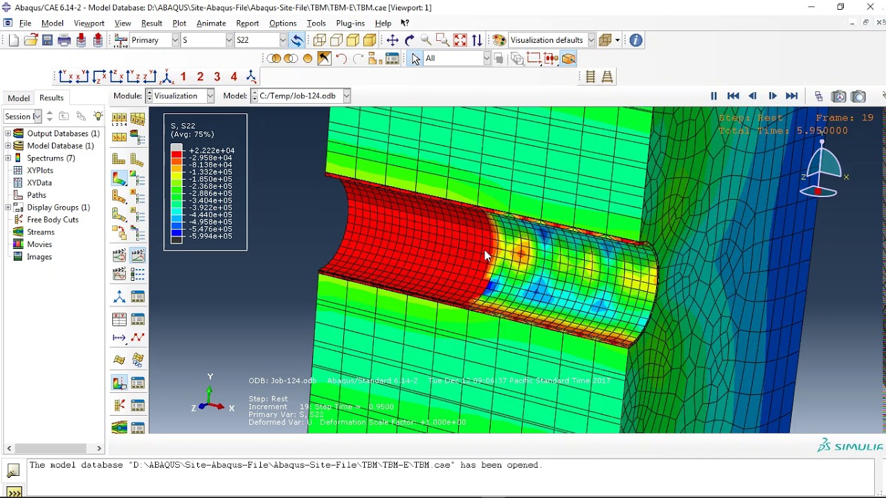 Abaqus tunneling (TBM) modeling step by step - YouTube