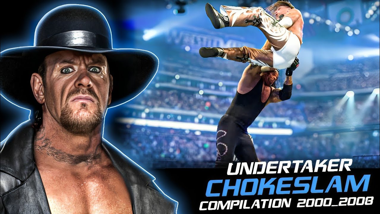 wwe undertaker chokeslams compilation 2000-2008 - YouTube