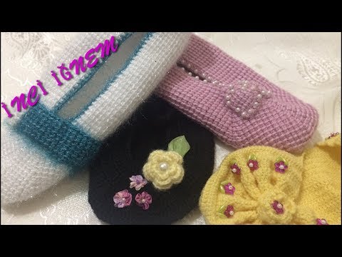 TUNUS İŞİ 🎀YENİ TUNUS İŞİ PATİK MODELLERİ🎀 EN GÜZEL ÇEYİZLİK TUNUS İŞİ PATİK ÖRNEKLERİ