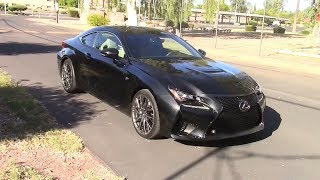 2017 Lexus RC-F V8: 750 Mile Street Test