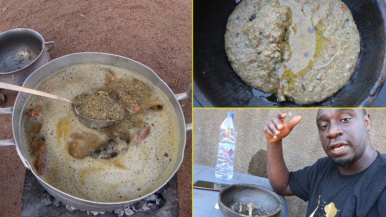 Traditional organic JOLLOF that will amaze you || local Jollof from the ...