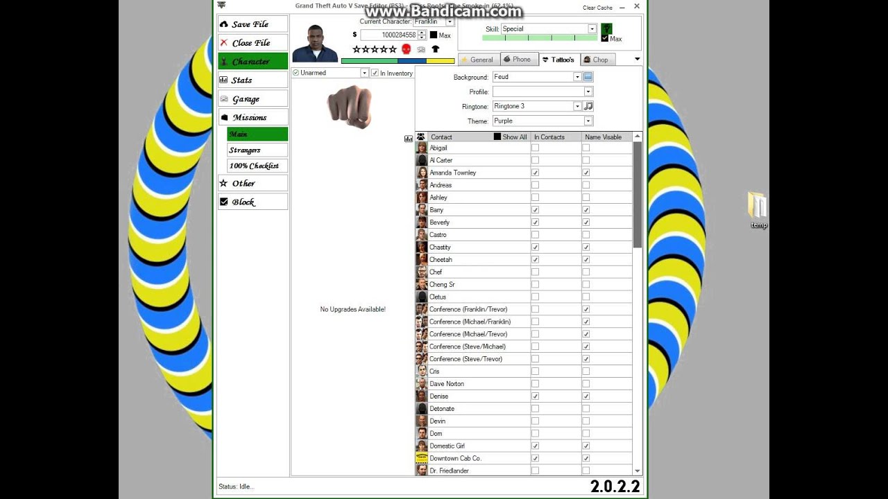 How to use GTA 5 Game Save Editor ONLY WORKS FOR SINGLEPLAYER PS3 - YouTube