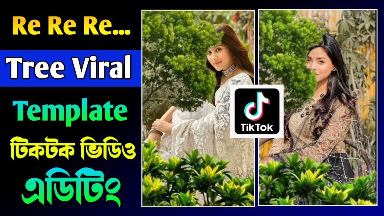 Re Re Re...Tree Viral Template Video Editing || TikTok Tree Capcut ...