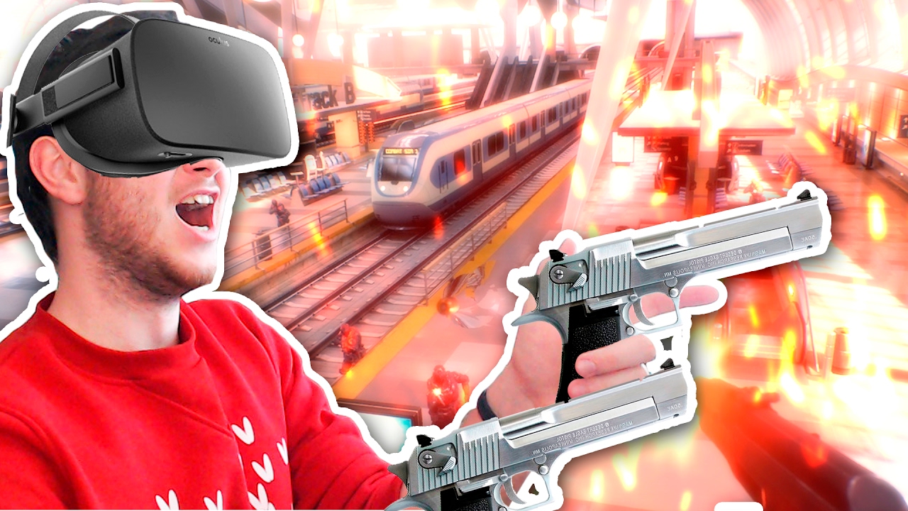 КРУТЕЙШИЙ ШУТЕР С Oculus Touch Bullet Train Oculus Rift Youtube