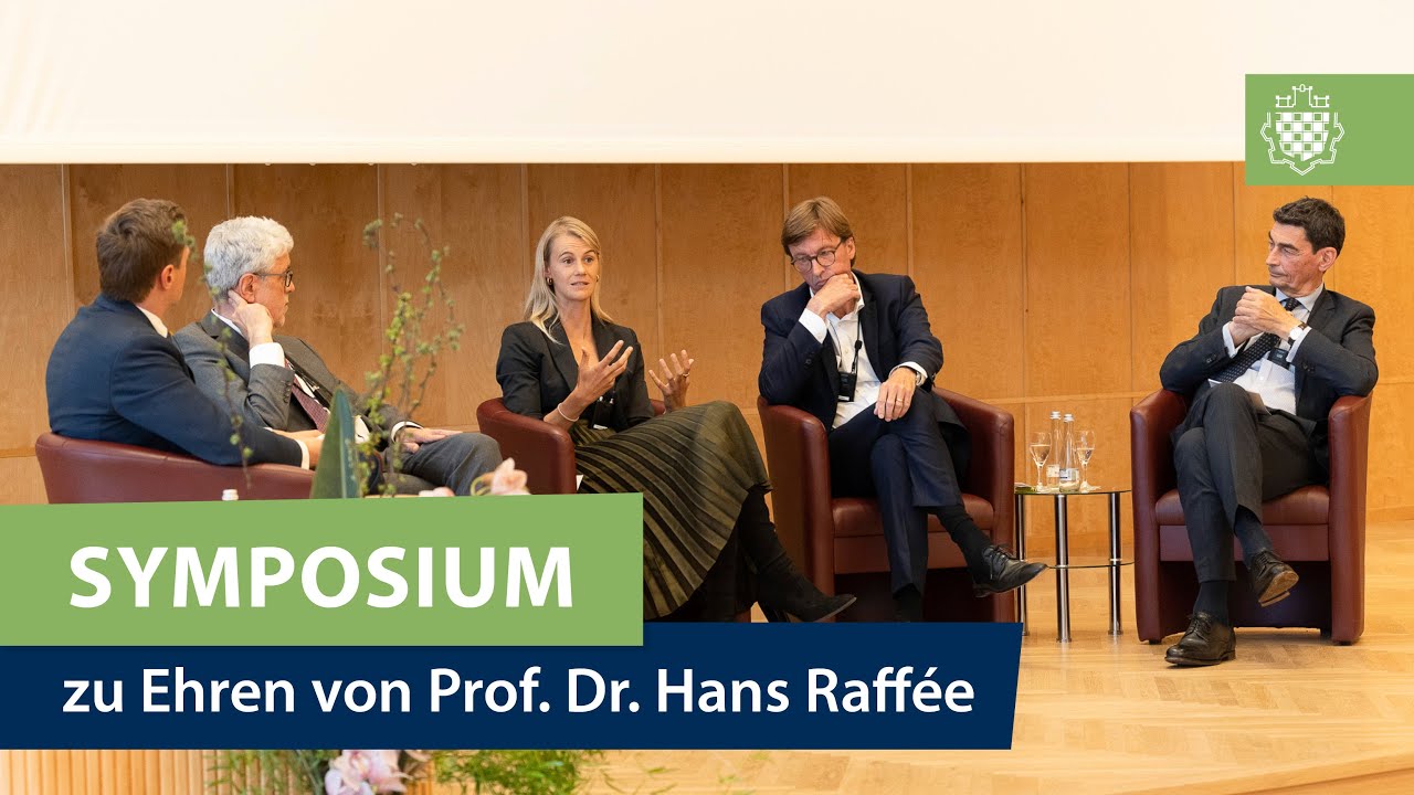 Symposium zu Ehren von Prof. Dr. Hans Raffée - YouTube
