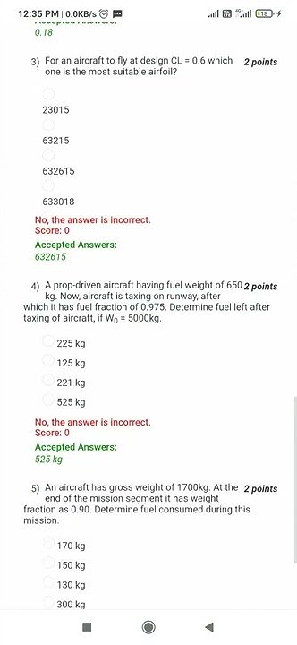 NPTEL(AIRCRAFT DESIGN) ASSIGNMENT 3 ANSWERS. #WEEK3 - YouTube