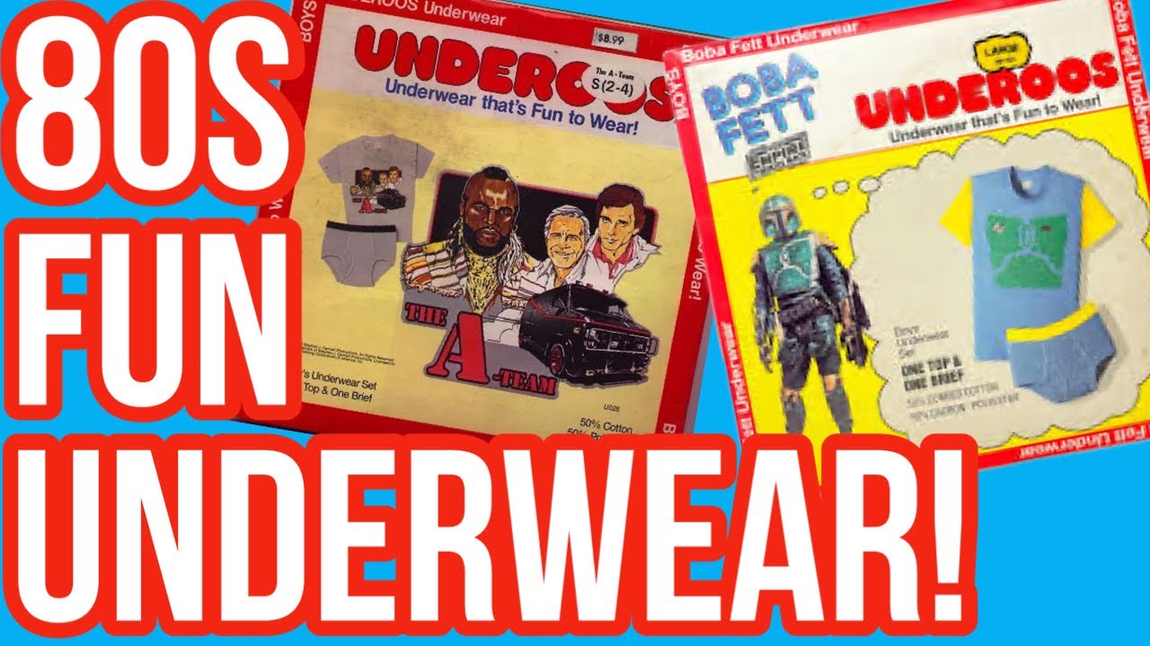 When Underwear were COOL! Underoos! - YouTube