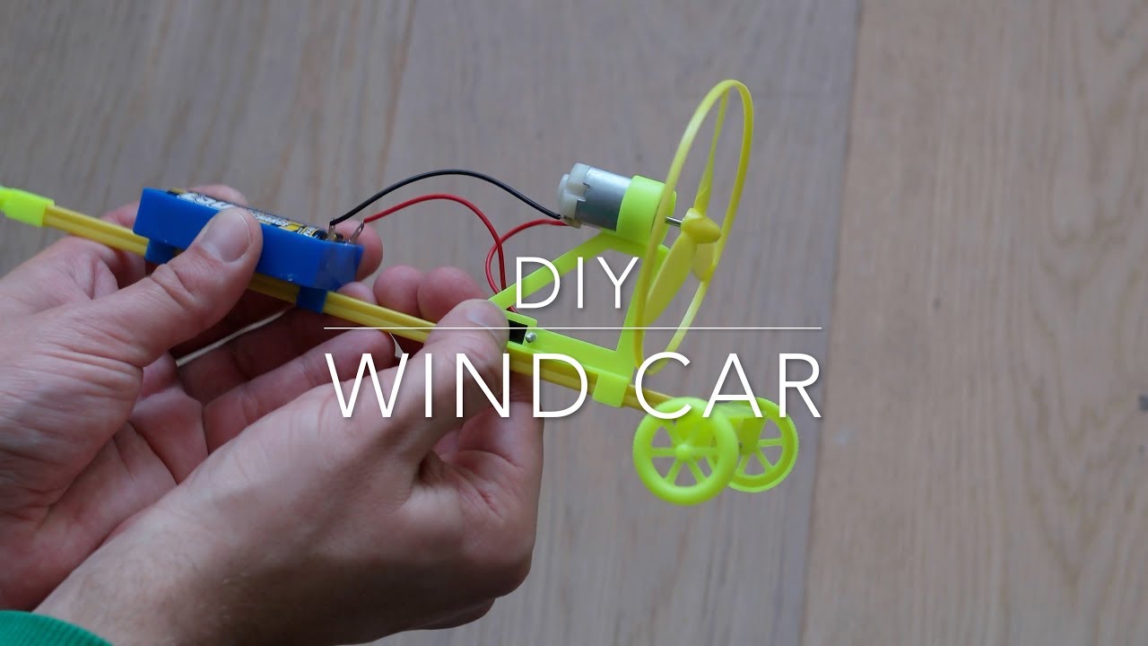 DIY wind car - YouTube