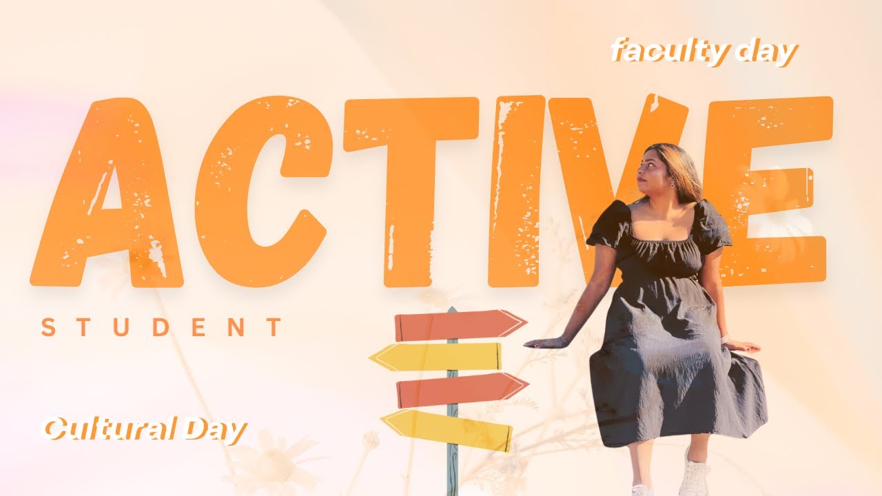Being an active student at university ll Faculty day ll Cultural day ...