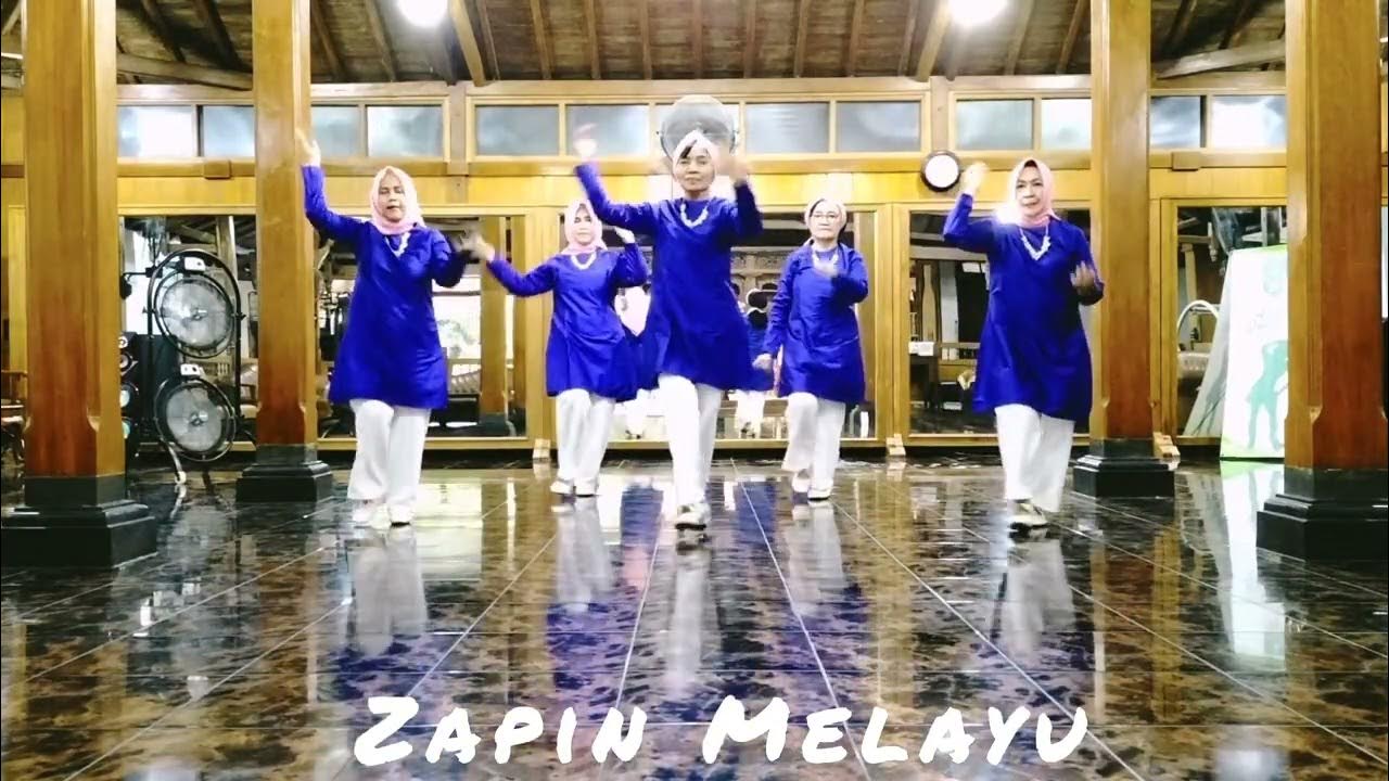 ZAPIN MELAYU Line Dance// Beginner Level// Choreo: Asbar Kaltim(INA) - YouTube