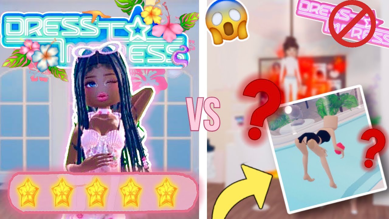 Playing WERID FUNNY Dress to IMPRESS games!!… - YouTube