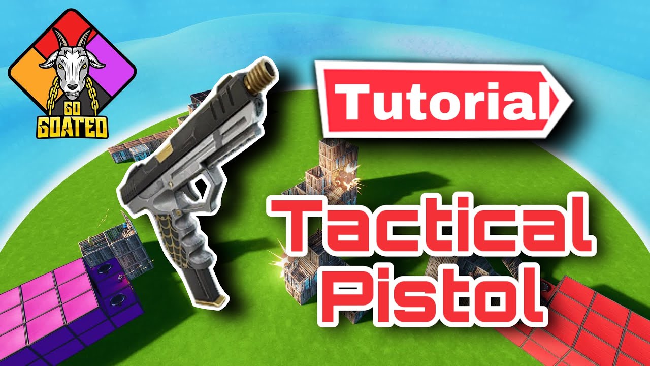 Fortnite - GO GOATED How to Get (Tactical Pistol)🔥 - YouTube
