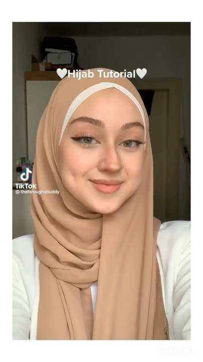 Easy hijab Tutorial 🤎🥀🤍 #hijab #hijabehaya #hijabfashiontrends #muslimah #freepalestine - YouTube
