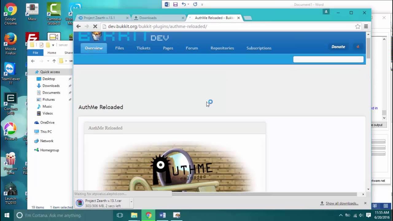 How to create your own Minecraft (Spigot/Bukkit platform) 1.10 SERVER ...