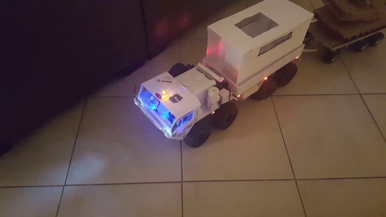 Custom Aluminum 6x6 trailer, My custom 8x8 crawler and trailer - YouTube