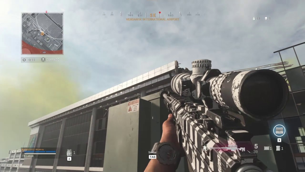 Kills warzone Monkey - YouTube