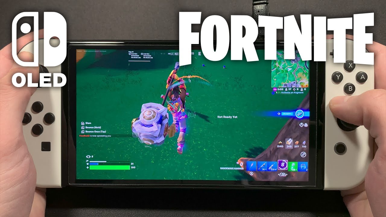 Fortnite CHAPTER 4 on Nintendo Switch OLED #149 - YouTube