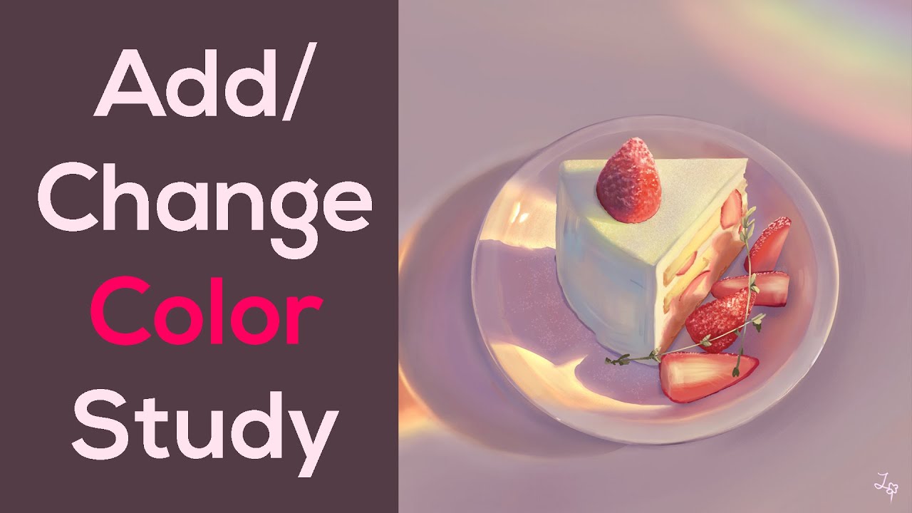 🌈How to do add/change color study | beginner to intermediate | painting ...