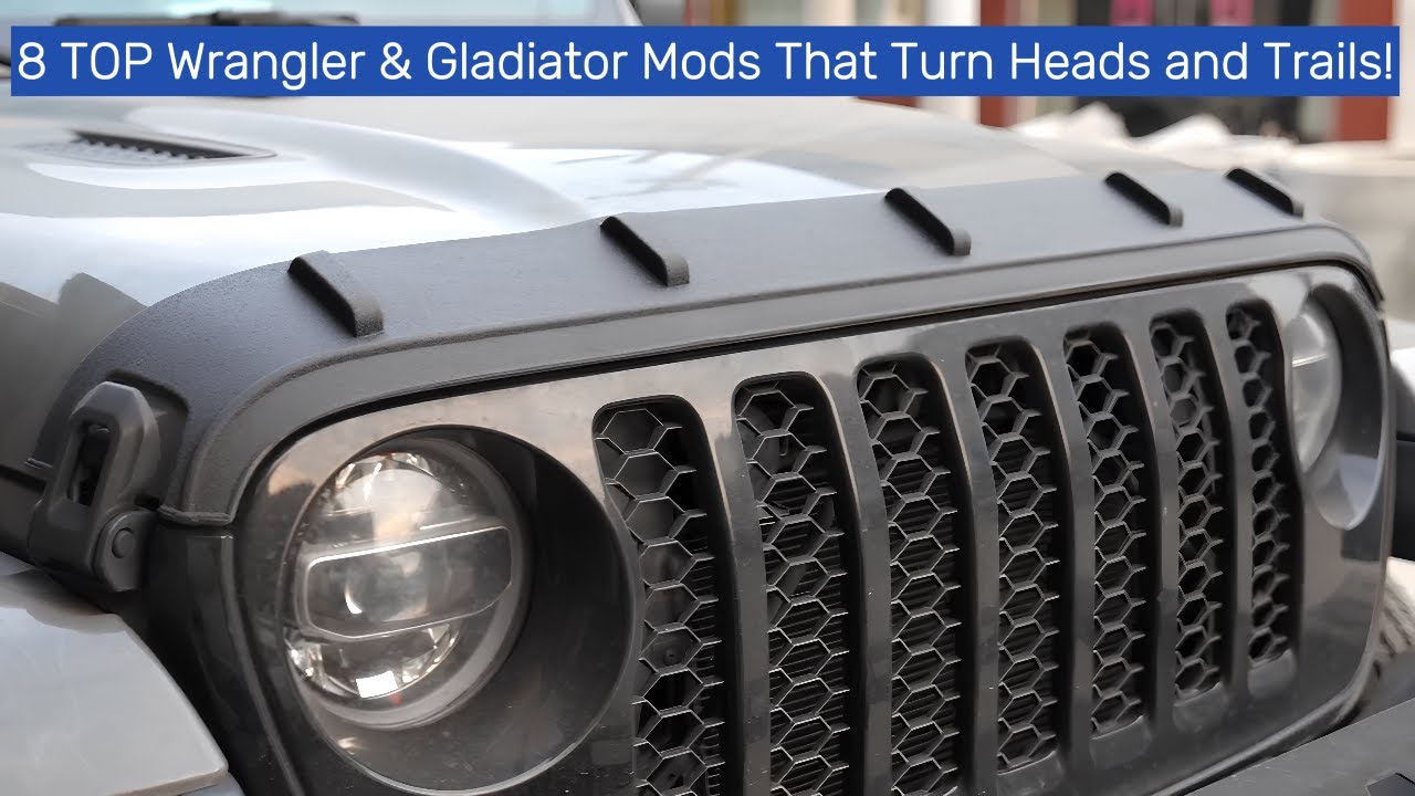 8 TOP Jeep Wrangler & Gladiator Mods That Turn Heads and Trails! - YouTube