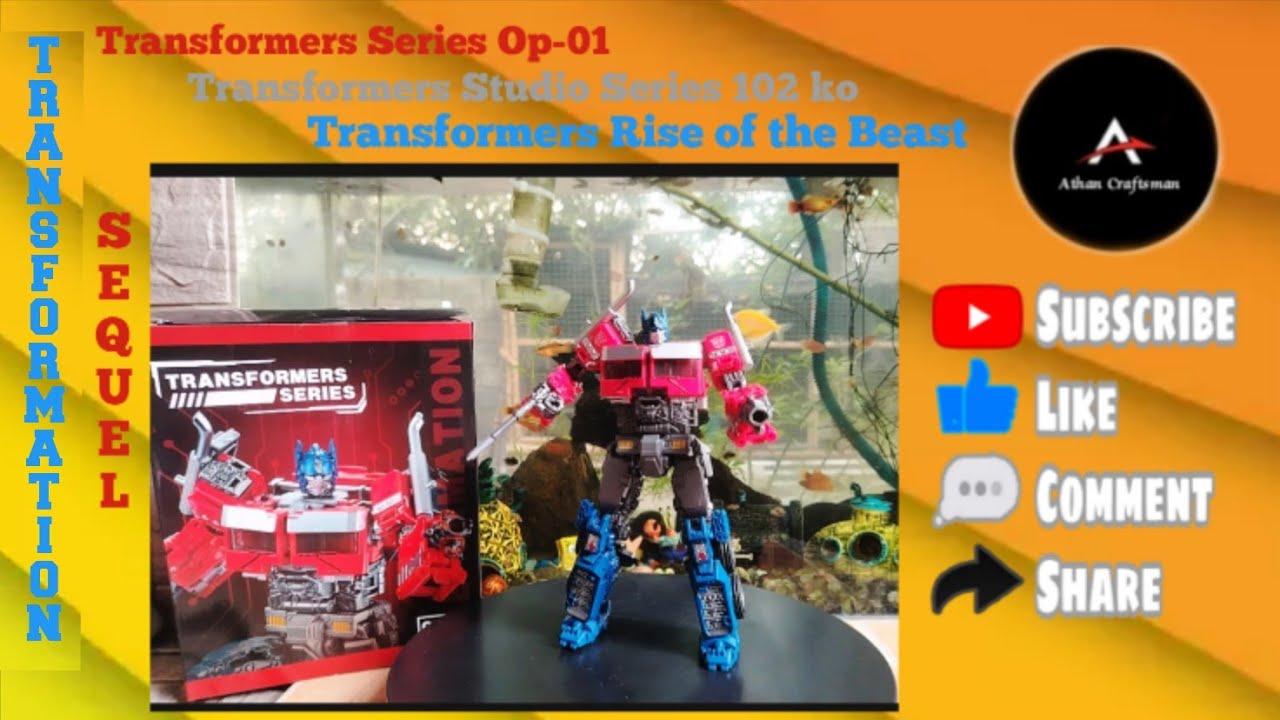 Let's Transform Op-01 Black Mamba Transformers series, Ss-102 ko - YouTube