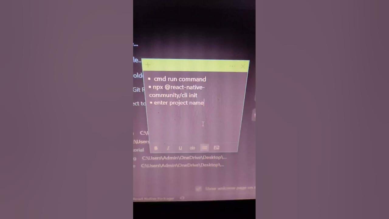 React native projects create update issues throw :The "init command is deprecated.The will ...