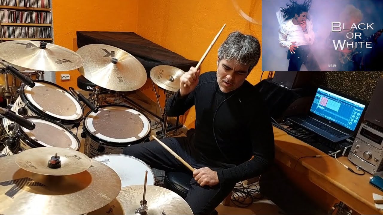 Michael Jackson - Black or White - Drum Cover by Joan Marc Pino - YouTube