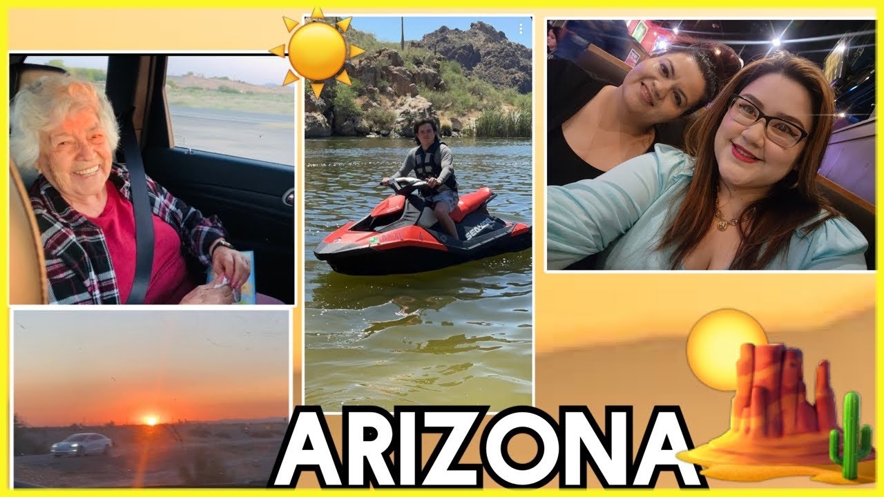 🔴 Llevamos a mi Grandma AZ/ Disfrutando con los primos - YouTube