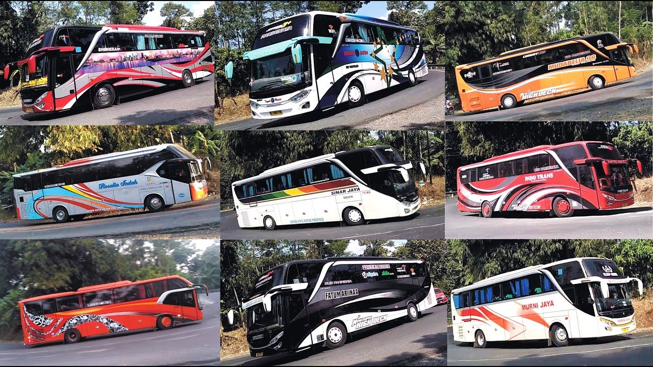 PANEN BUS Bertopi Terbaru !! Bus AKAP dan Pariwisata Jetbus SHD HDD SR2 ...