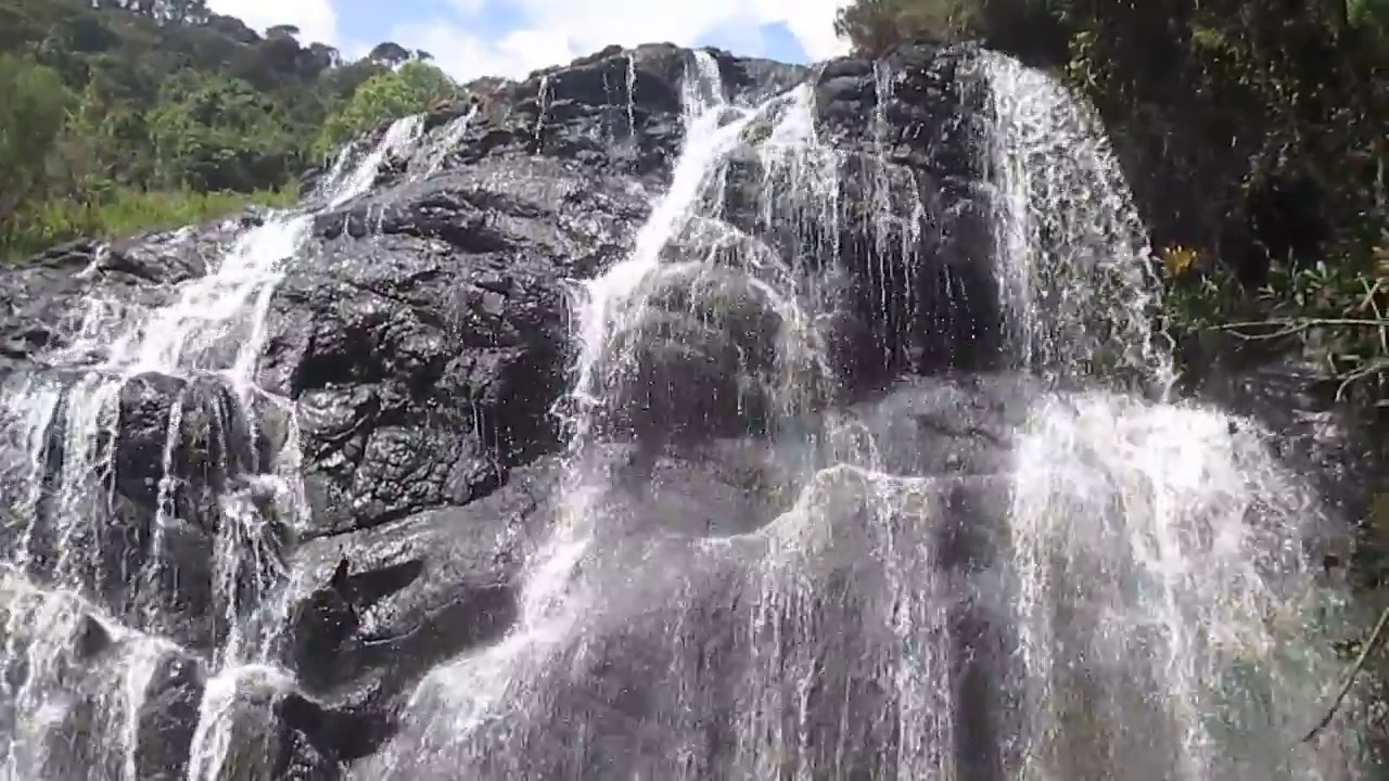 Baker's Waterfall in Horton Plains - YouTube
