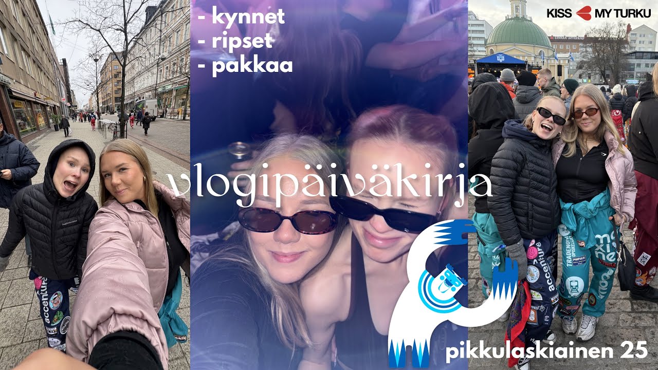 pikkulaskiainen ja lomalle valmistautumista - YouTube