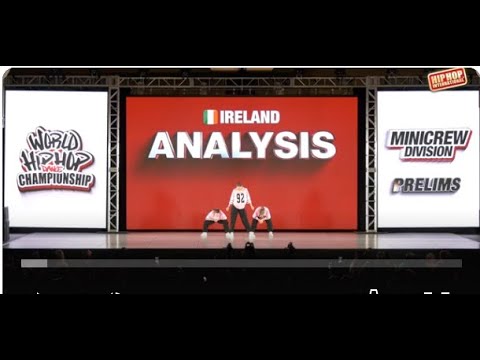 Analysis - Ireland | MiniCrew Division | 2024 World Hip Hop Dance ...