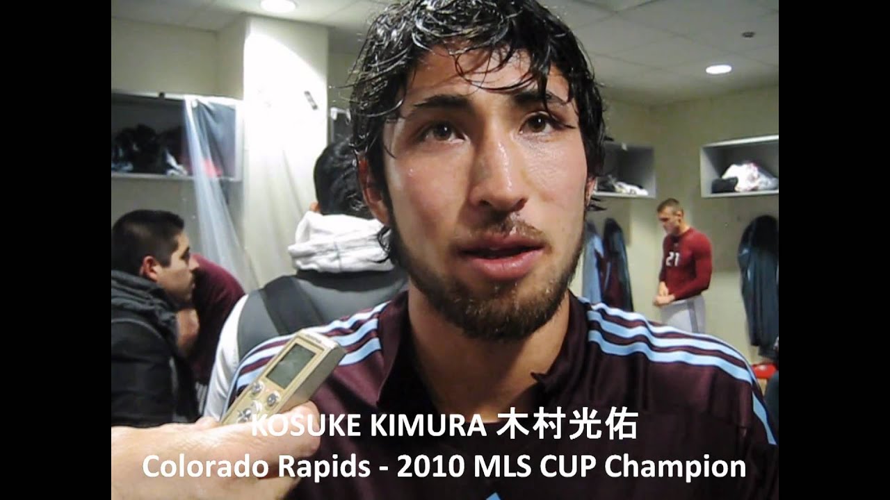 Kosuke Kimura pre and post 2010 MLS Cup VIDEO by CHRIS REIKO - YouTube