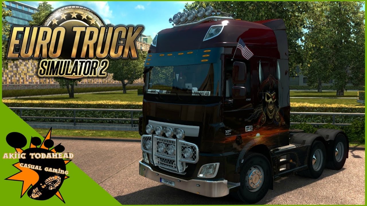 Euro Truck Simulator 2 - Pressure Tank to Marseille - E1 - YouTube