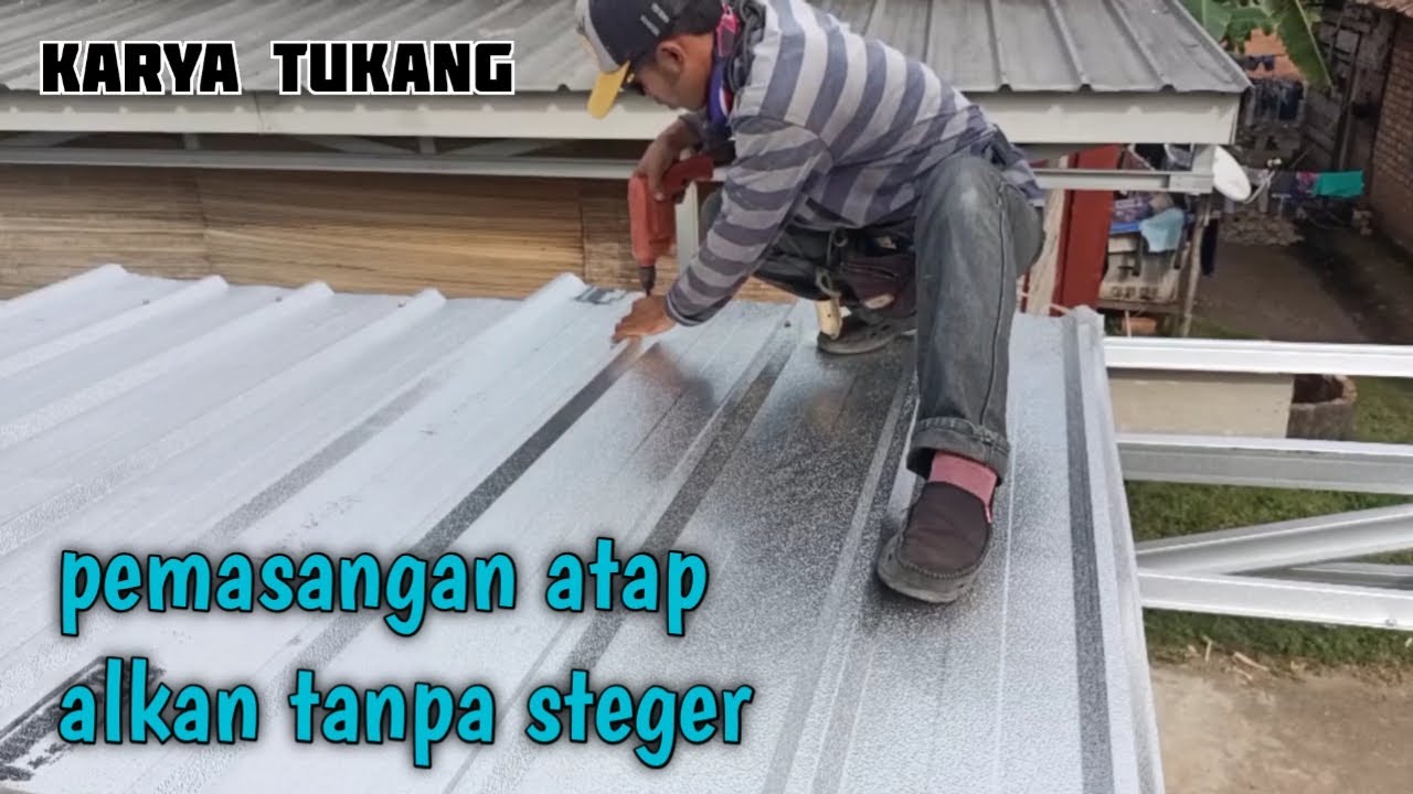 Kanopi Atap Alkan Cara Pasang Mudah tanpa Steger Bisa Lebih - YouTube