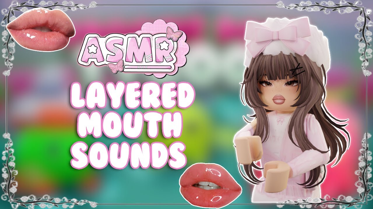 Roblox ASMR - INTENSE Layered Mouth Sounds!!💋 (NO TALKING) - YouTube