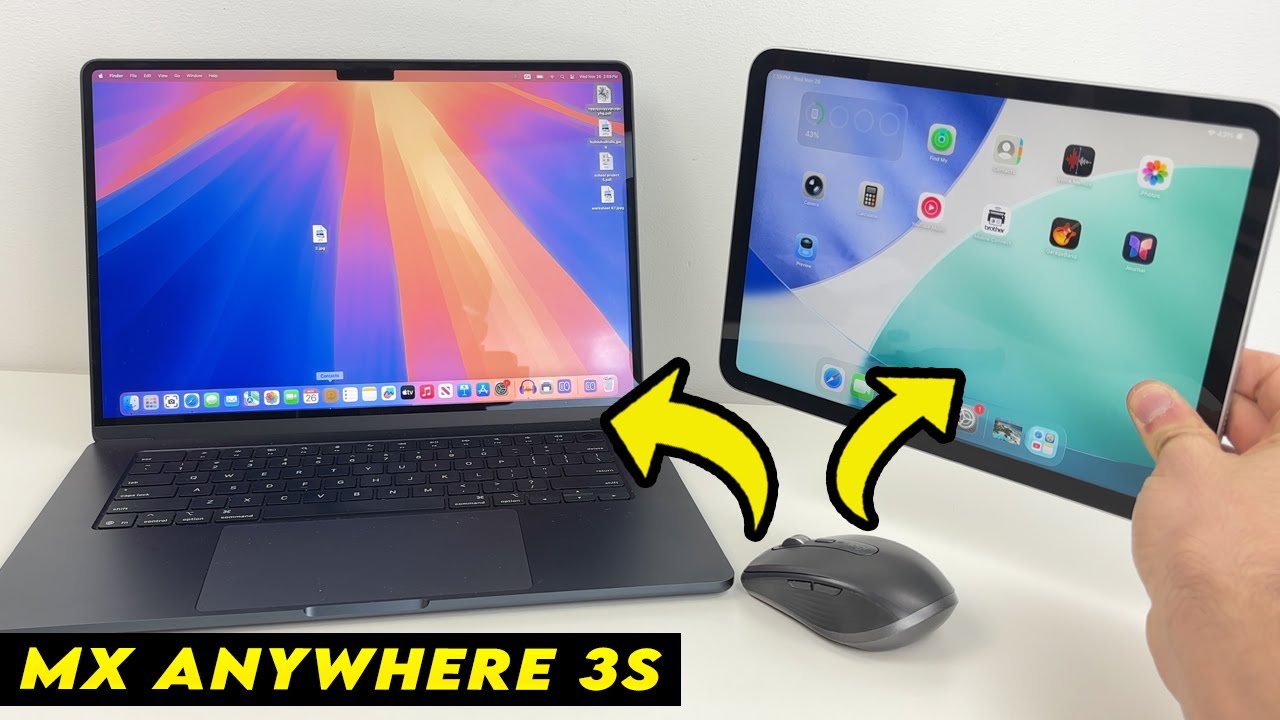 How to Connect the Logitech Mx Anywhere 3S To Multiple Devices - YouTube