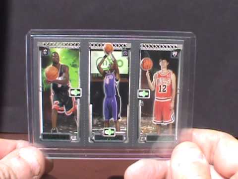 Dwyane Wade Chris Bosh Kirk Hinrich Topps Matrix Rookie Card - YouTube