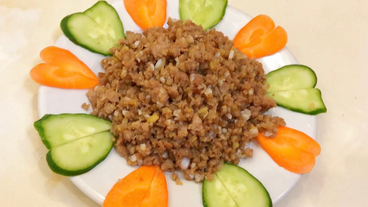 Sụn non làm cách này ăn ngon tuyệt ||sụn non băm rang riềng thơm ngon ...