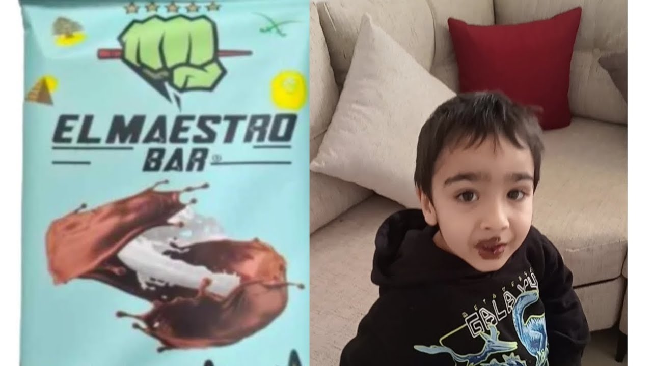كرومي جرب El Maestro Bar chocolate و حبو كتير 😋 - YouTube