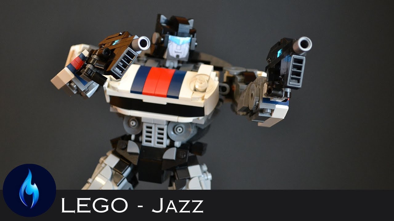 LEGO Jazz - CUSTOM Transformers MOC REVIEW! - YouTube