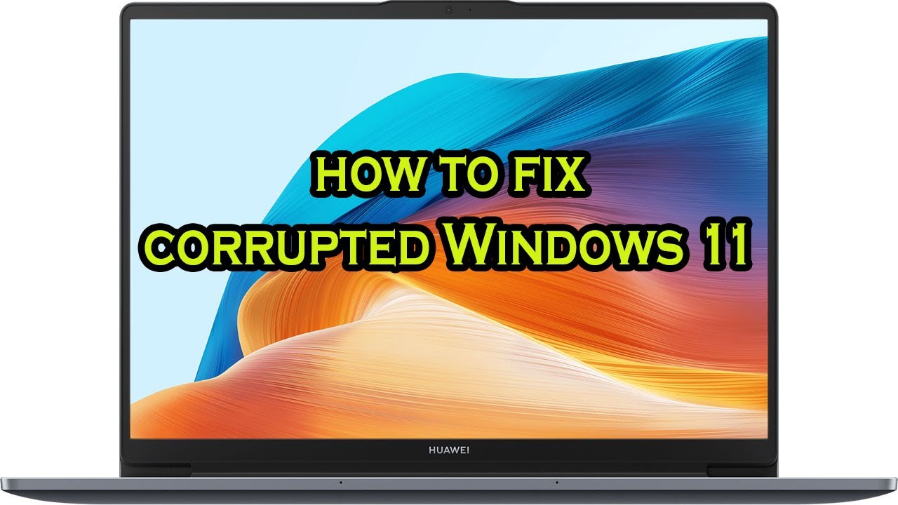 How To Fix Failed Windows 11 Update On Huawei Laptop | Laptop Repair ...