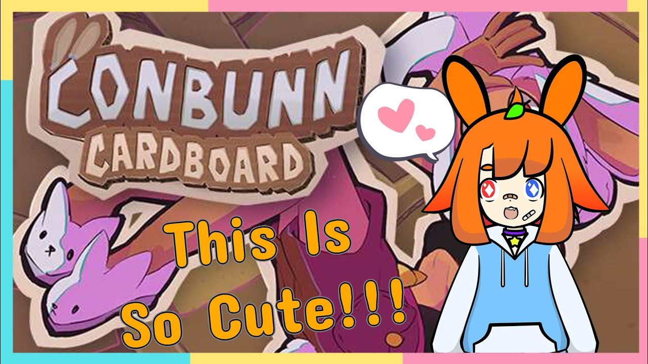 A Game That You Play As A DJ Bunny? Sign Me Up!!!! || Conbunn Cardboard ...