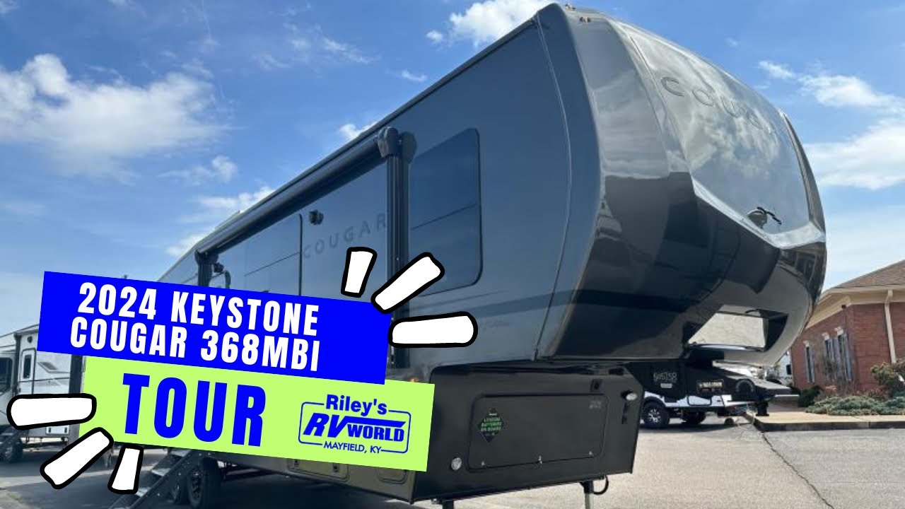 2024 Keystone Cougar Midnight Edition 368MBI - YouTube