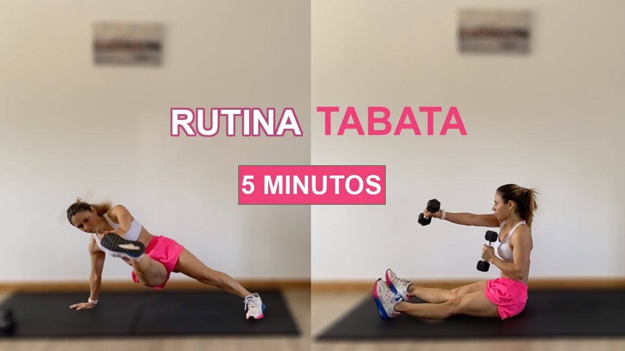 Rutina Tabata 5 MIN / Tabata workout 5 MIN - YouTube