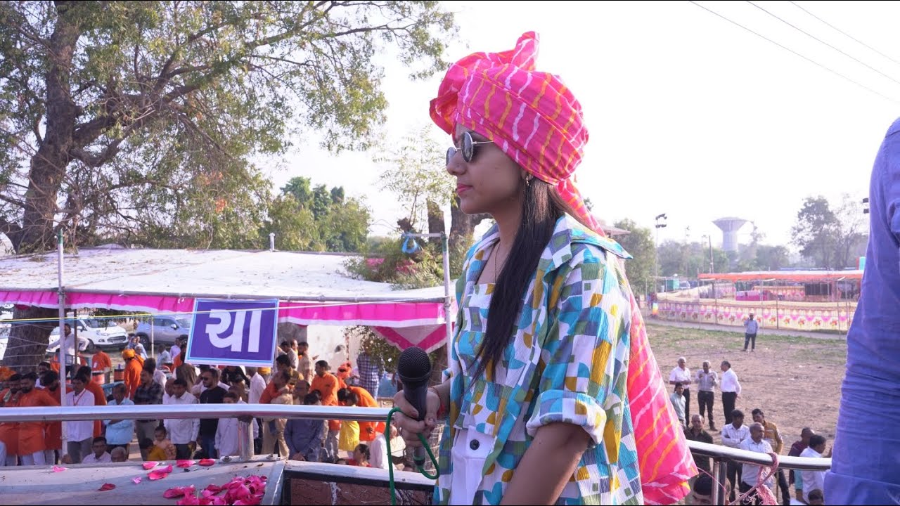 KINJAL RABARI || LIVE DJ || KHADADA || KHARSADA || અંજનેય મહોત્સવ ...