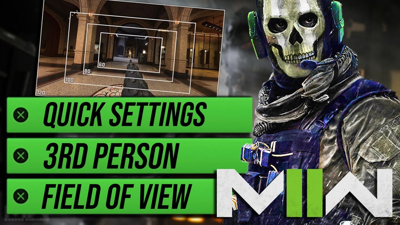 Modern Warfare 2 Beta Settings Revealed FOV Slider 3RD Person More Modern Warfare 2 Beta Settings Revealed FOV Slider 3RD Person More